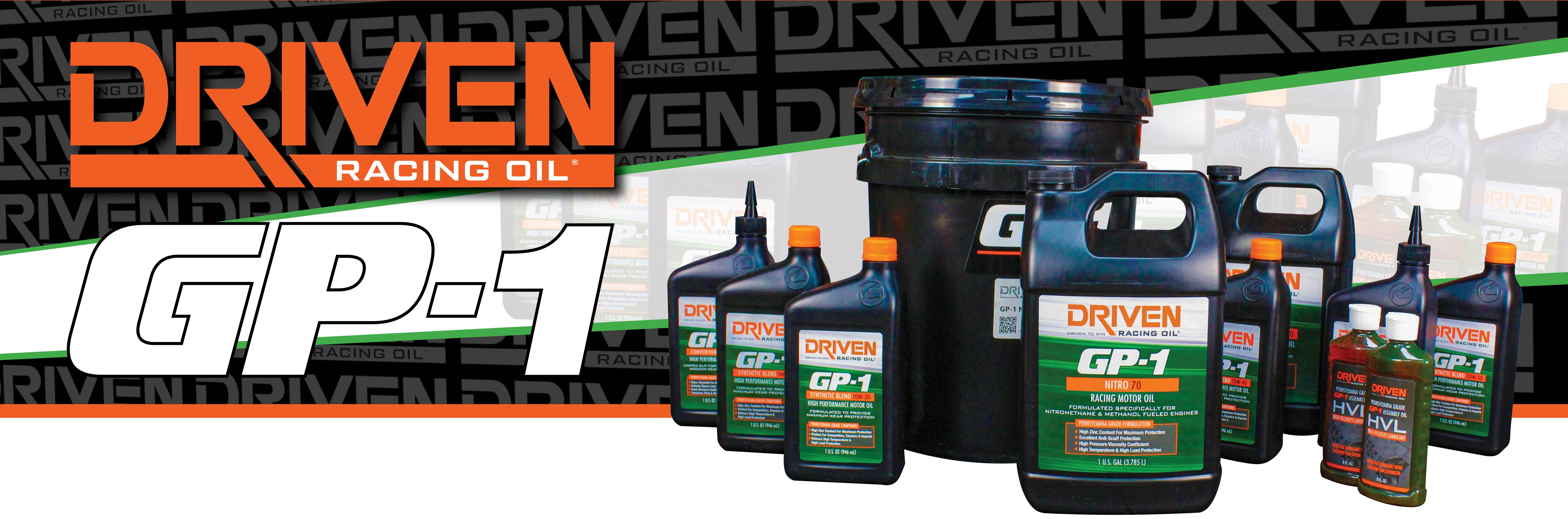 GP-1 | High Performance Engine Oil – Driven Racing Oil