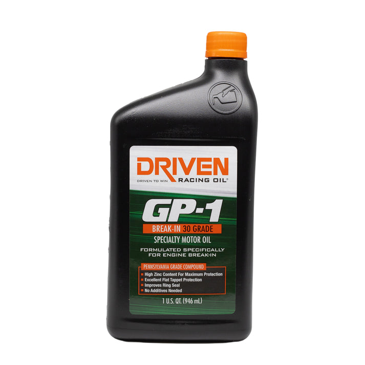 GP-1 SAE 30W Grade | Quart – Driven Racing Oil