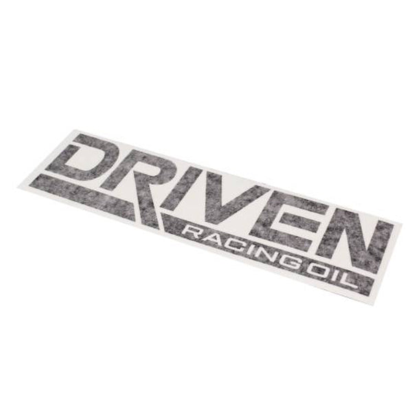 Driven 8" Black Die Cut Decal – Driven Racing Oil